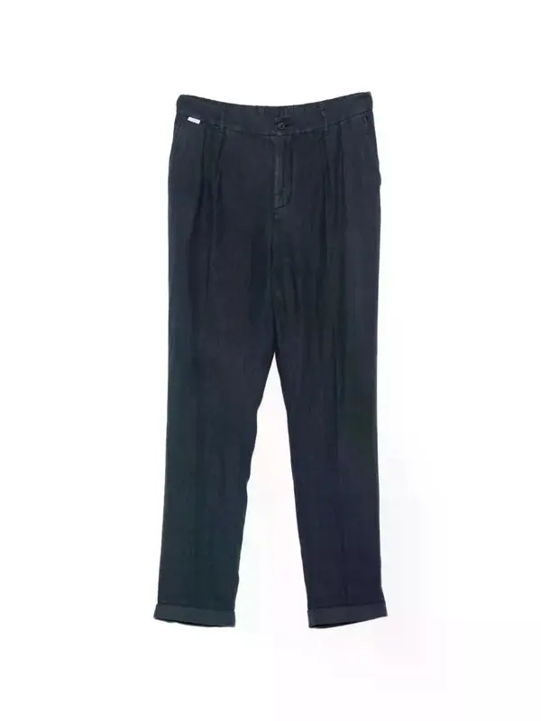 04651 / A TRIP IN A BAG Linen Trousers