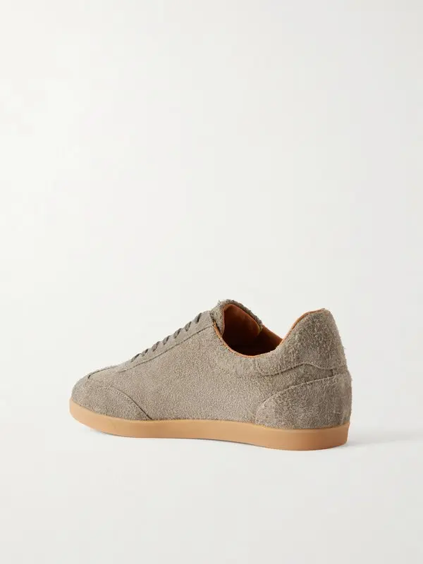 Mr P. Suede Low Top Sneakers - Green