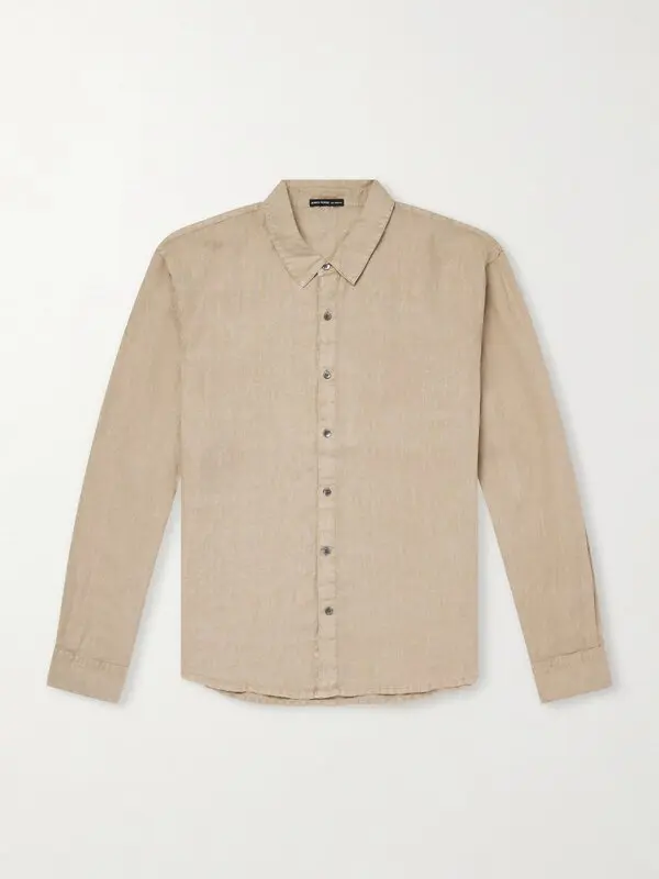 JAMES PERSE Linen Canvas Shirt
