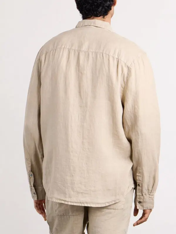 JAMES PERSE Linen Canvas Shirt