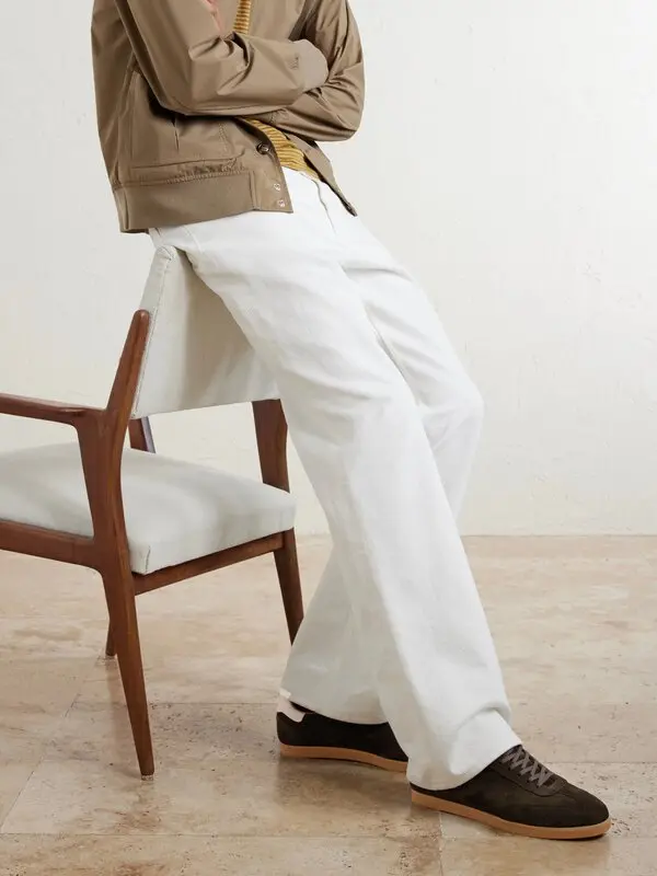 Mr P. Suede Low Top Sneakers