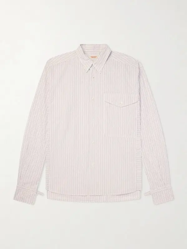 Kapital Cabin Striped Cotton Shirts