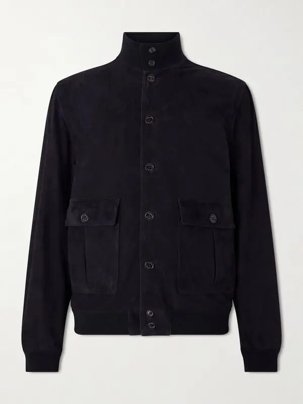 VALSTAR Valstarino Suede Jacket - Blue