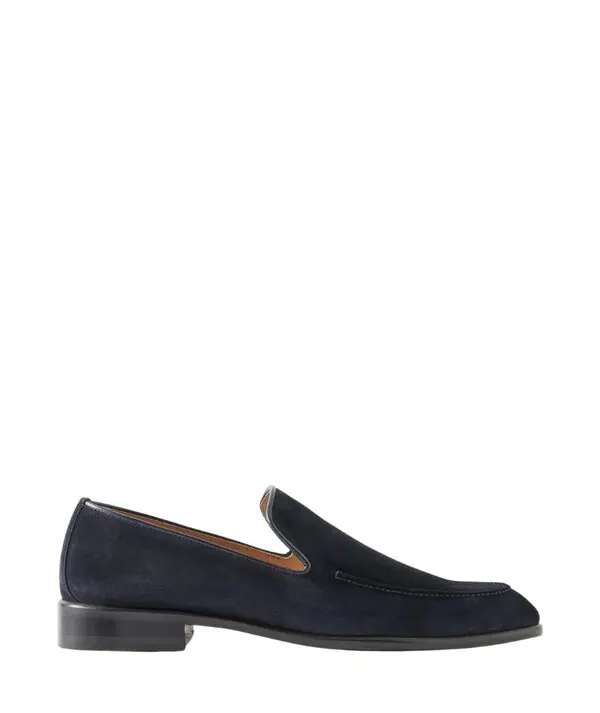 Mr P. Venetian Suede Loafers - Blue