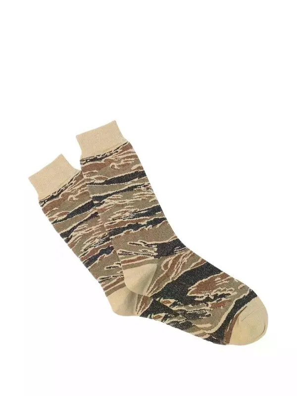 Anonymous Ism Camo Crew Socks - Neutrals