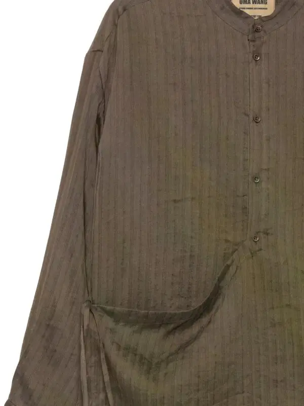 UMA WANG Tapestry Shirt