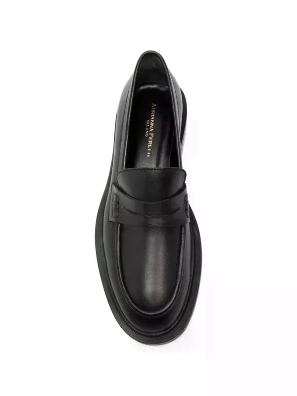 ADRIANNA FERETTI Penny Strap Loafers