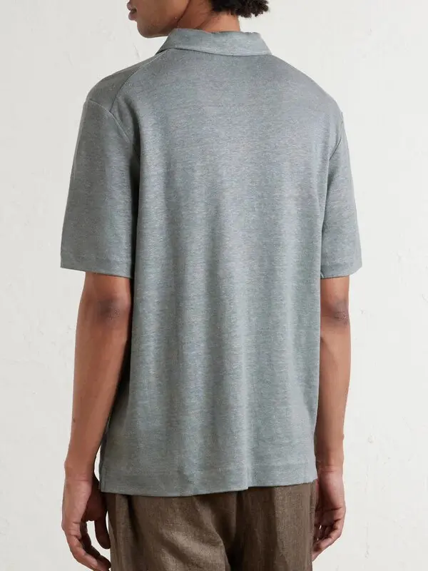 Mr P. Linen Polo Shirt