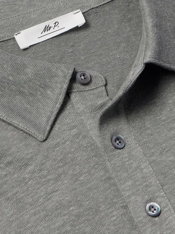Mr P. Linen Polo Shirt