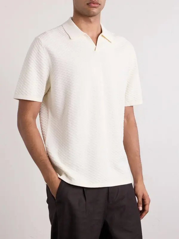 Nn07 Paul 60016 Cotton Polo Shirt - White