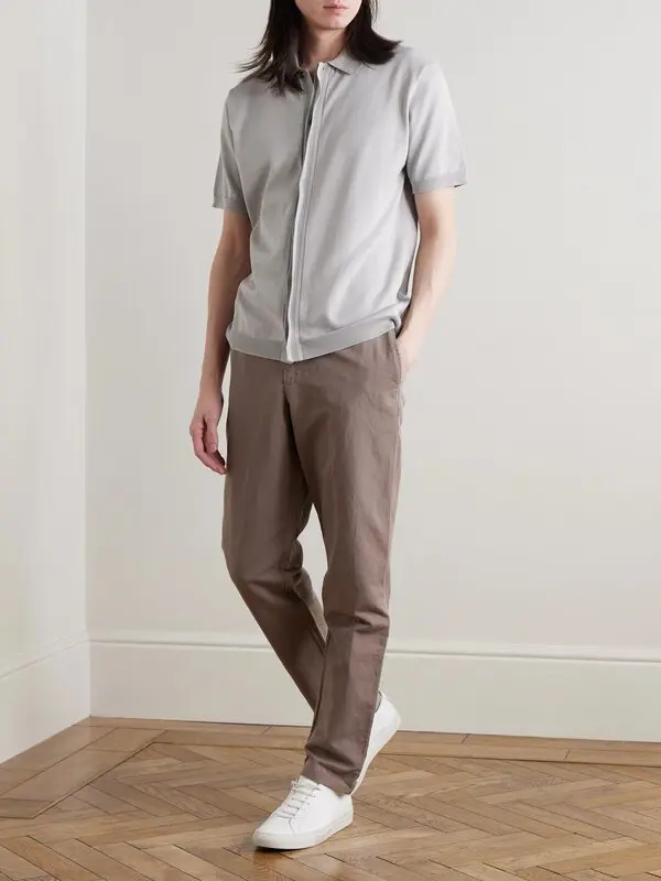 Mr P. Organic Cotton And Silk-blend Shirt