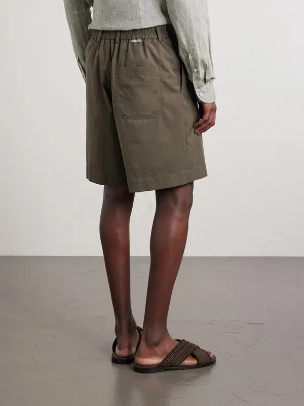 SLOWEAR Ripstop Cotton-blend Shorts