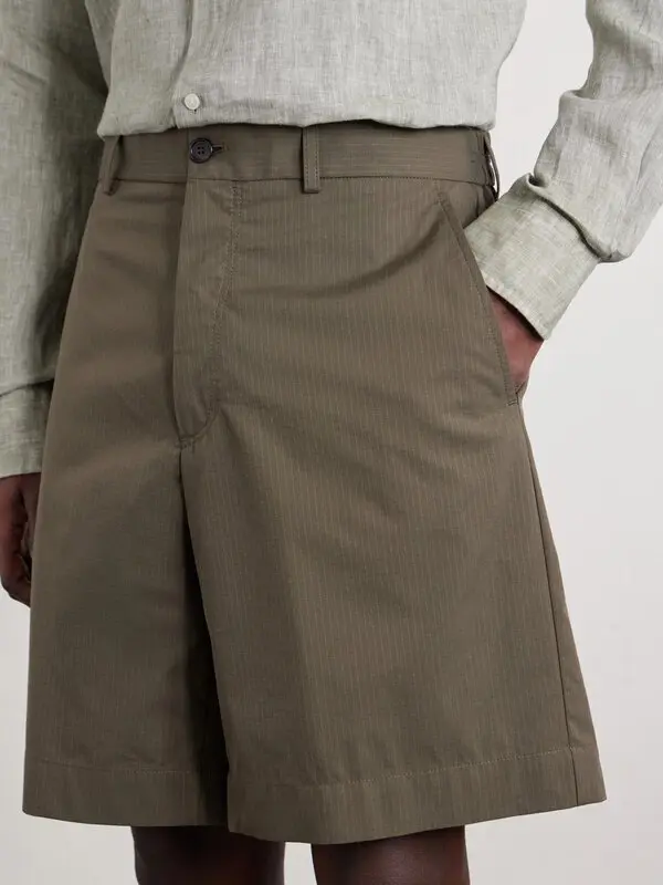 SLOWEAR Ripstop Cotton-blend Shorts