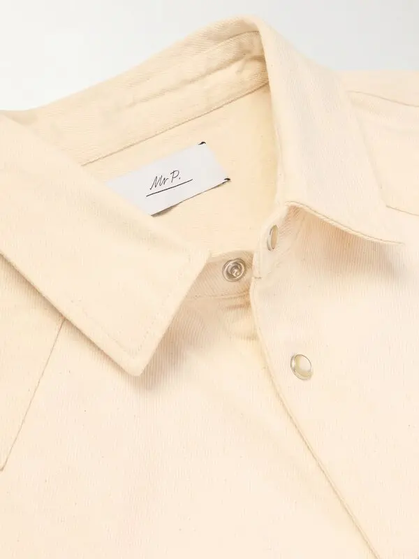Mr P. Western Denim Shirt - Neutrals