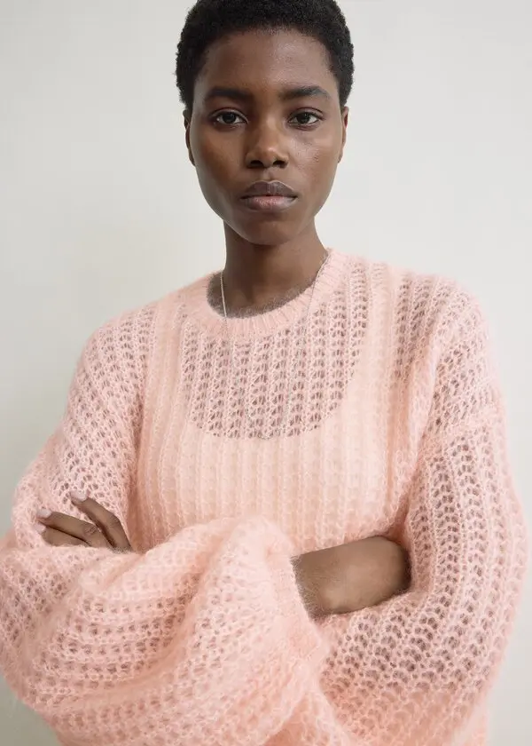 TOTEME Puffed Knit - Pink