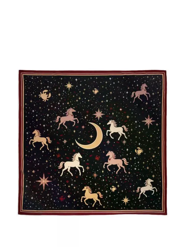 ESHVI Le Cheval Scarf - Blue