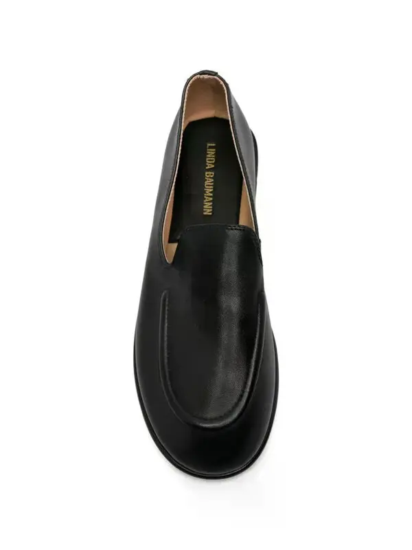 LINDA BAUMANN Panelled Loafers