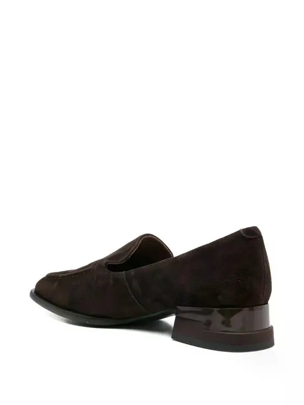 LINDA BAUMANN Square-toe Loafers