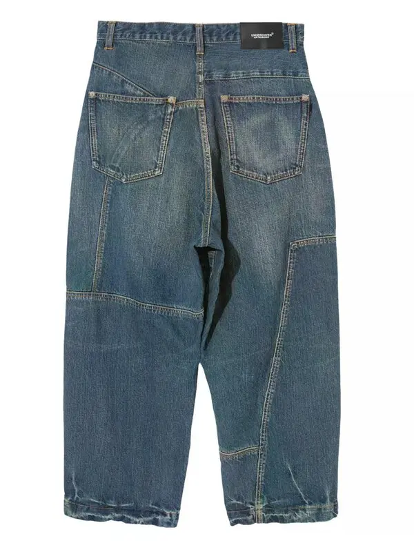 Undercover Patchwork Cotton Trousers