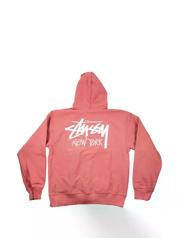 StÜssy New York-print Hoodie - Red