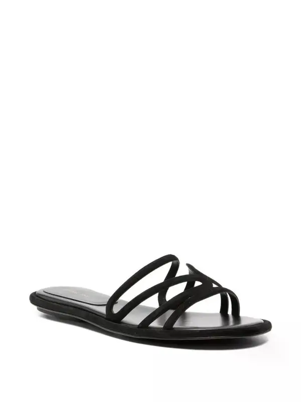 SERGIO ROSSI Strappy Flat Sandals