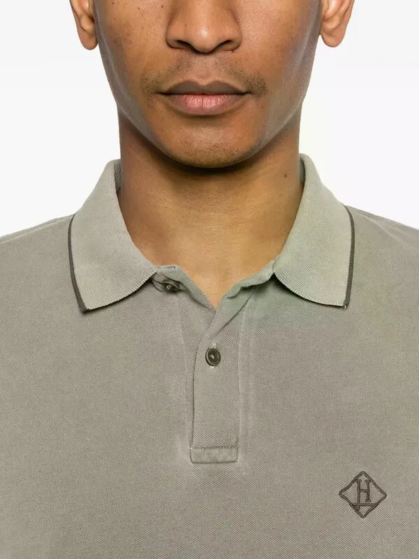 Herno Logo-embroidered Polo Shirt