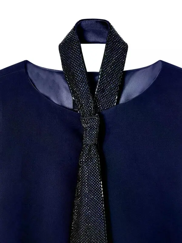 Giorgio Armani Tie Detailed Jacket