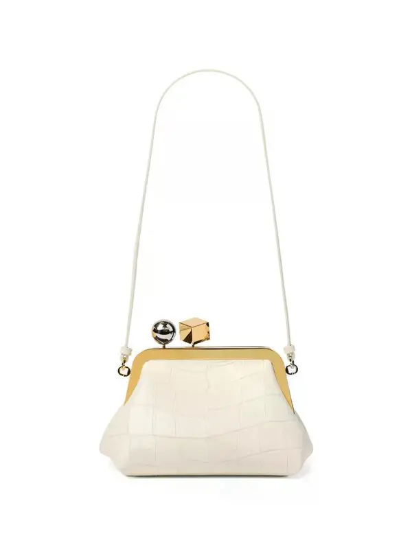 Jacquemus Berlingot Clutch - Neutrals