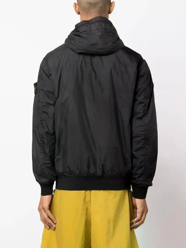 Stone Island Compass-patch Hooded Jacket