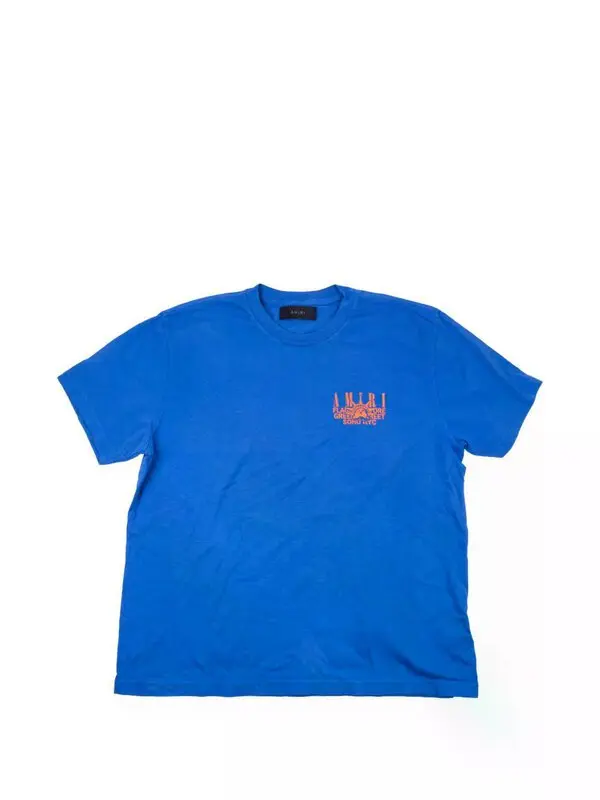 Amiri Soho Nyc Flagship T-shirt - Blue