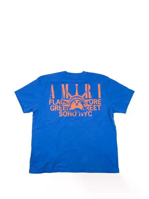 Amiri Soho Nyc Flagship T-shirt - Blue