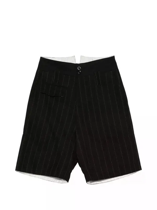 NAMACHEKO Pinstripe Shorts
