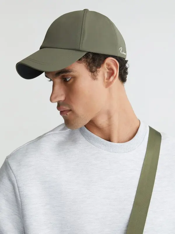 REISS Technical Baseball Cap - Khaki Green