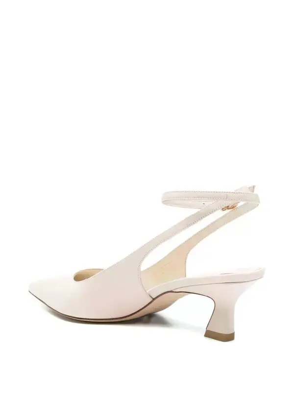 STUART WEITZMAN Vinnie Ankle-strap Pumps - Neutrals