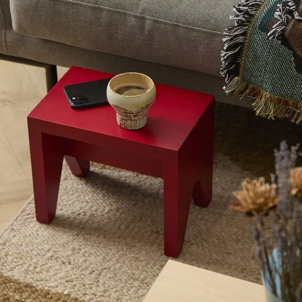 HAY Manolito Short Stool - Red