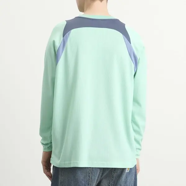 UMBRO Panelled Long Sleeve Jersey - Ocean Wave/grisaille/infinity
