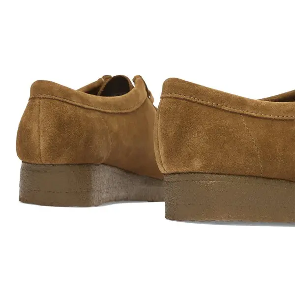 Clarks Wallabee Loafers - Cola Suede