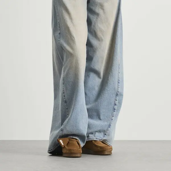 Clarks Wallabee Loafers - Cola Suede