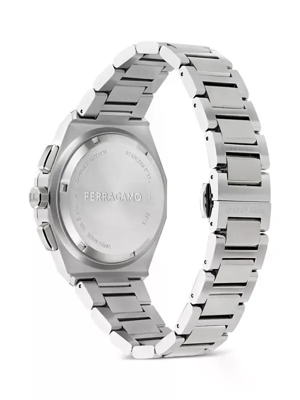 FERRAGAMO Chronograph Stainless Steel Watch