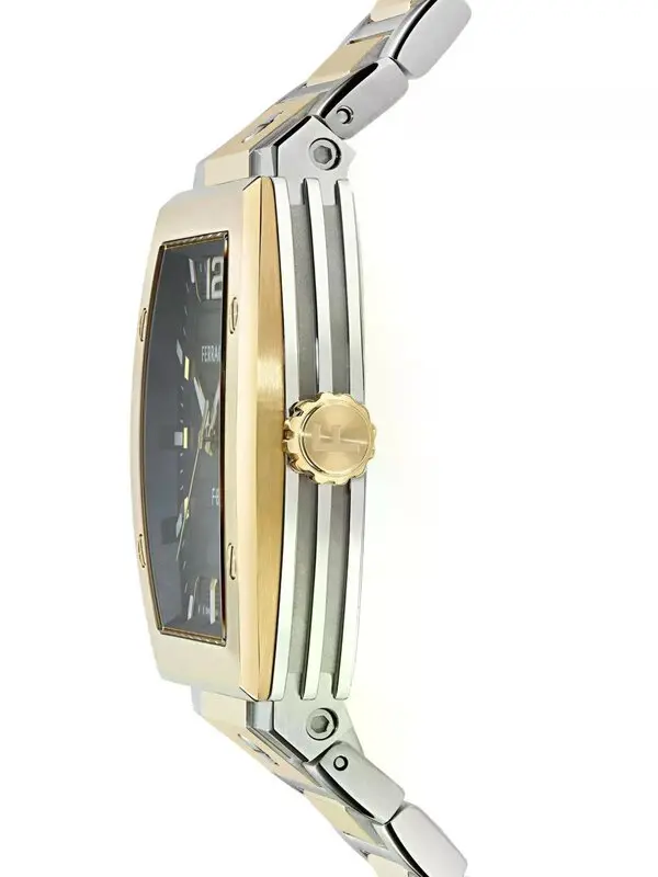 FERRAGAMO F-80 Tonneau Watch - Black
