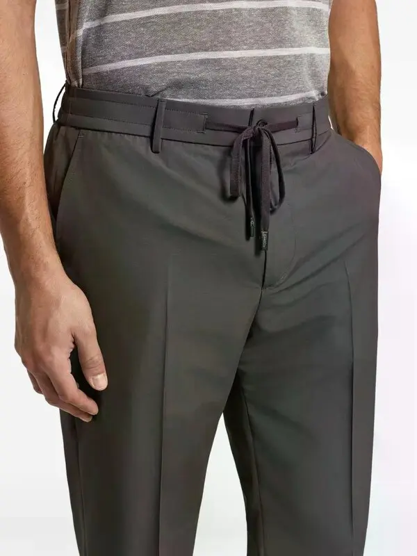 Peserico Linen Straight-leg Trousers