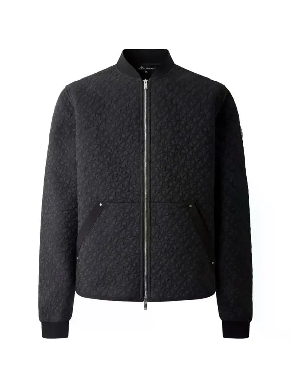 Moose Knuckles Transit Monogram Bomber Jacket