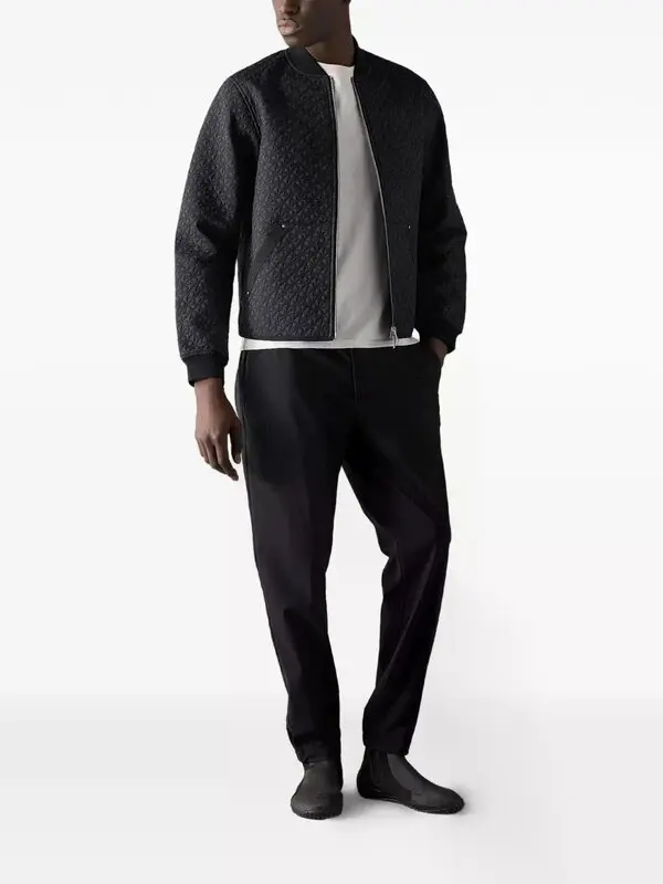 Moose Knuckles Transit Monogram Bomber Jacket