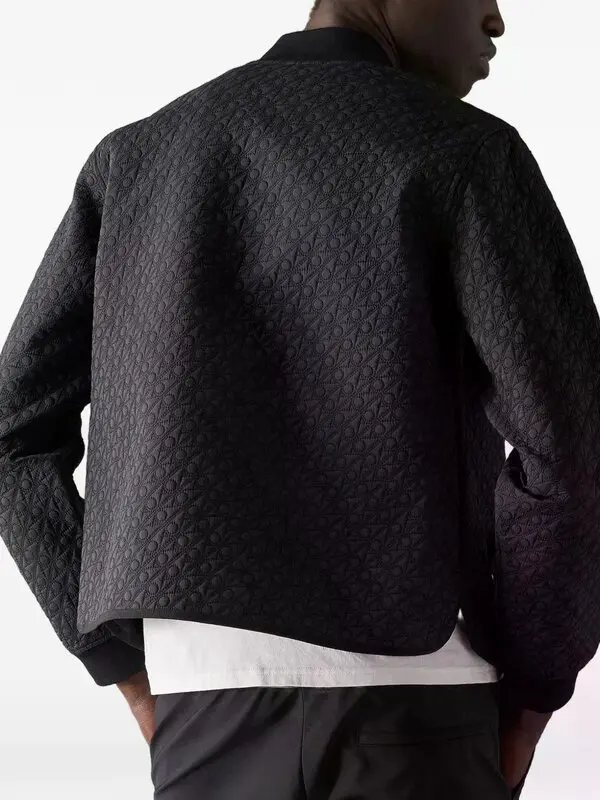 Moose Knuckles Transit Monogram Bomber Jacket