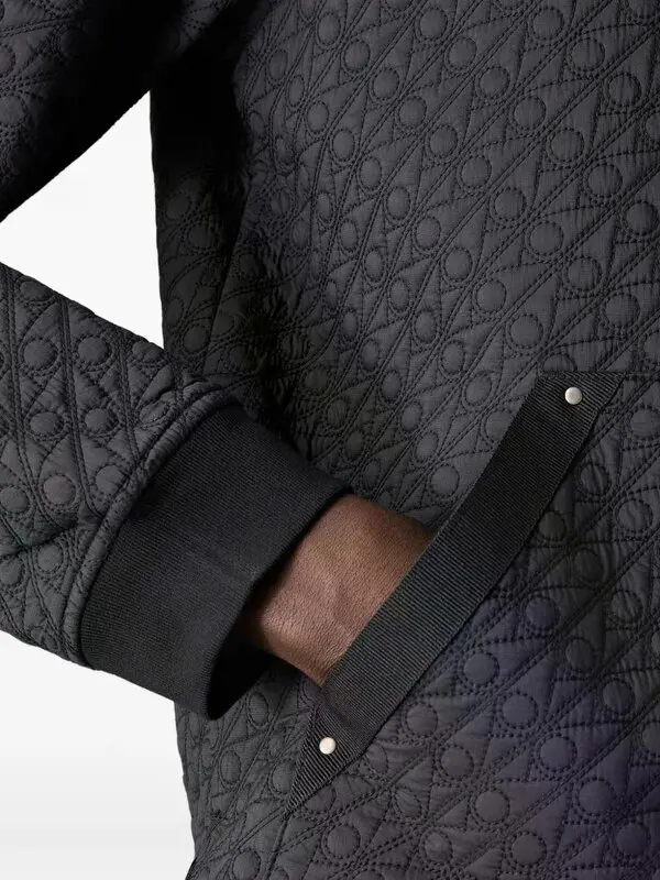 Moose Knuckles Transit Monogram Bomber Jacket