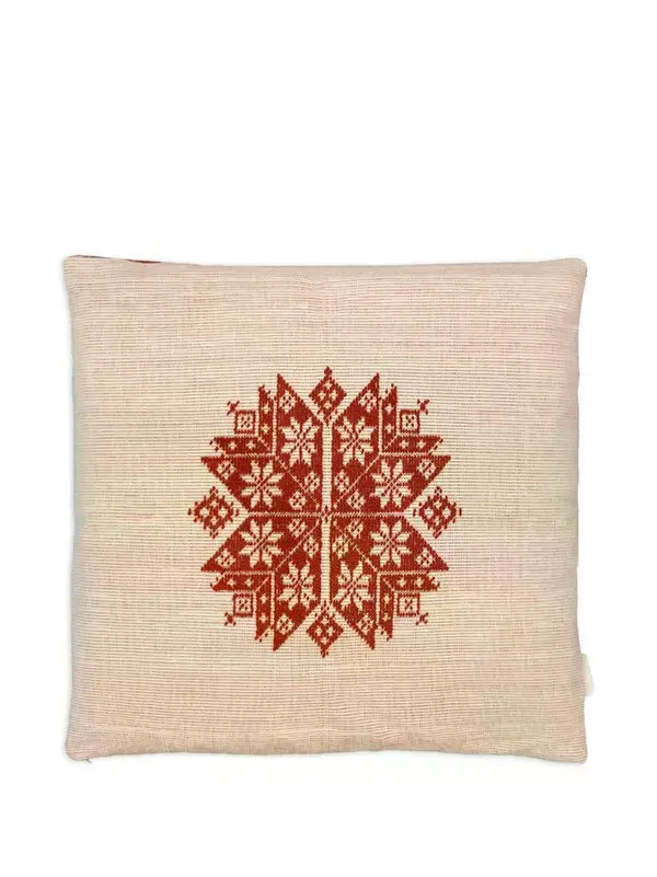 HOUSE OF CAPRICORN Augusta Striped Cushion - Neutrals