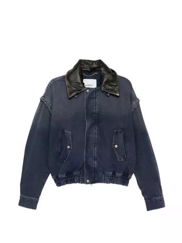 HALFBOY Denim Bomber Jacket