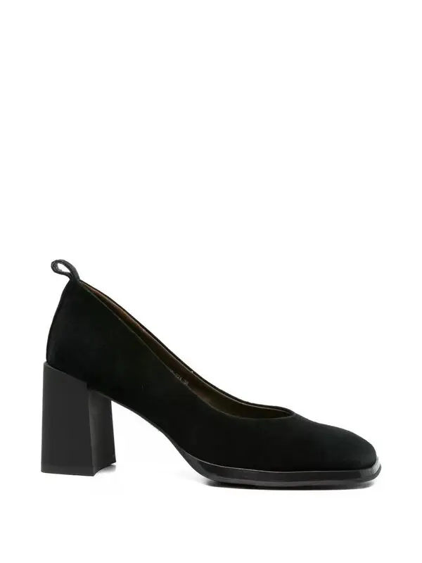 LINDA BAUMANN Square-toe Heeled Pumps