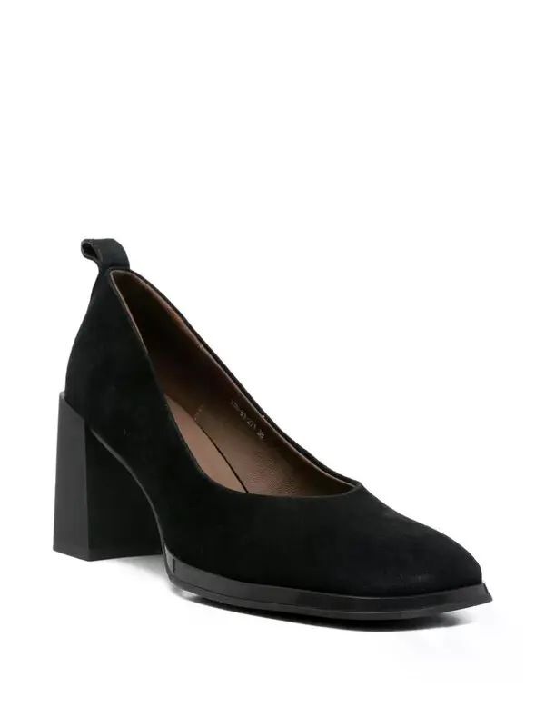 LINDA BAUMANN Square-toe Heeled Pumps