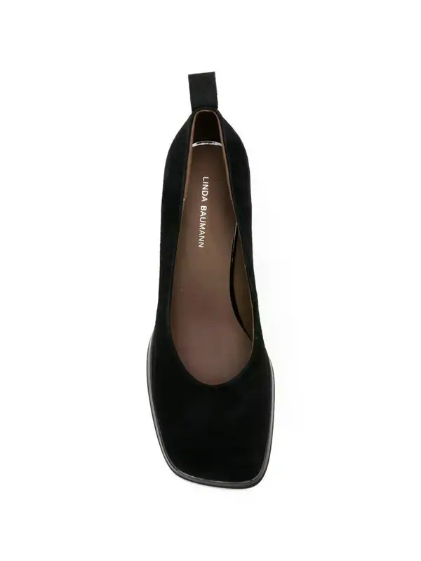 LINDA BAUMANN Square-toe Heeled Pumps